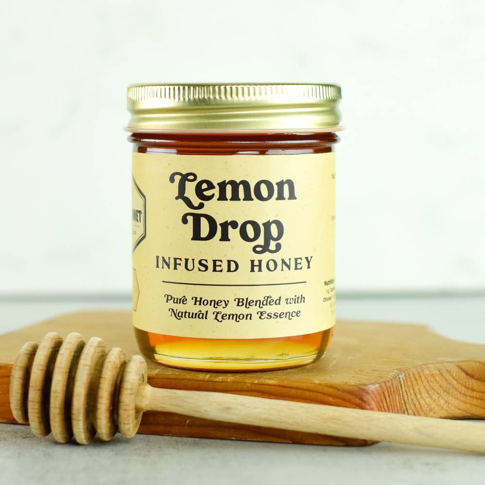 RogersMade - Bee in Your Bonnet Lemon Drop Infused Honey | Don Waltman ...