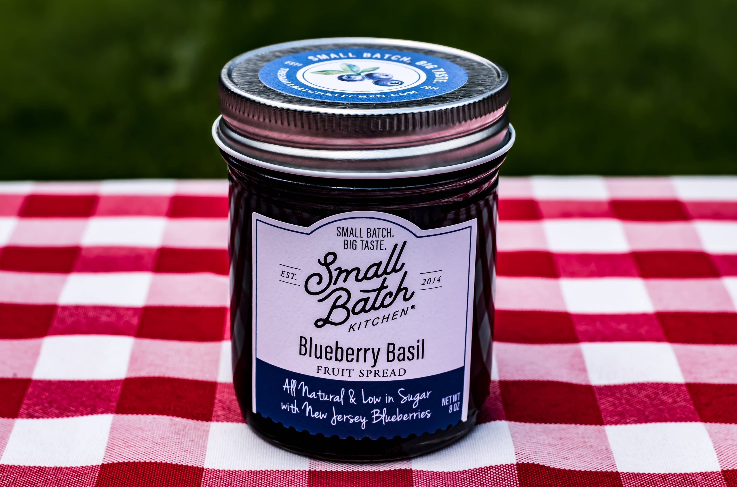 Small Batch Kitchen - Blueberry Basil Sweet Fruit Spread | Don Waltman ...