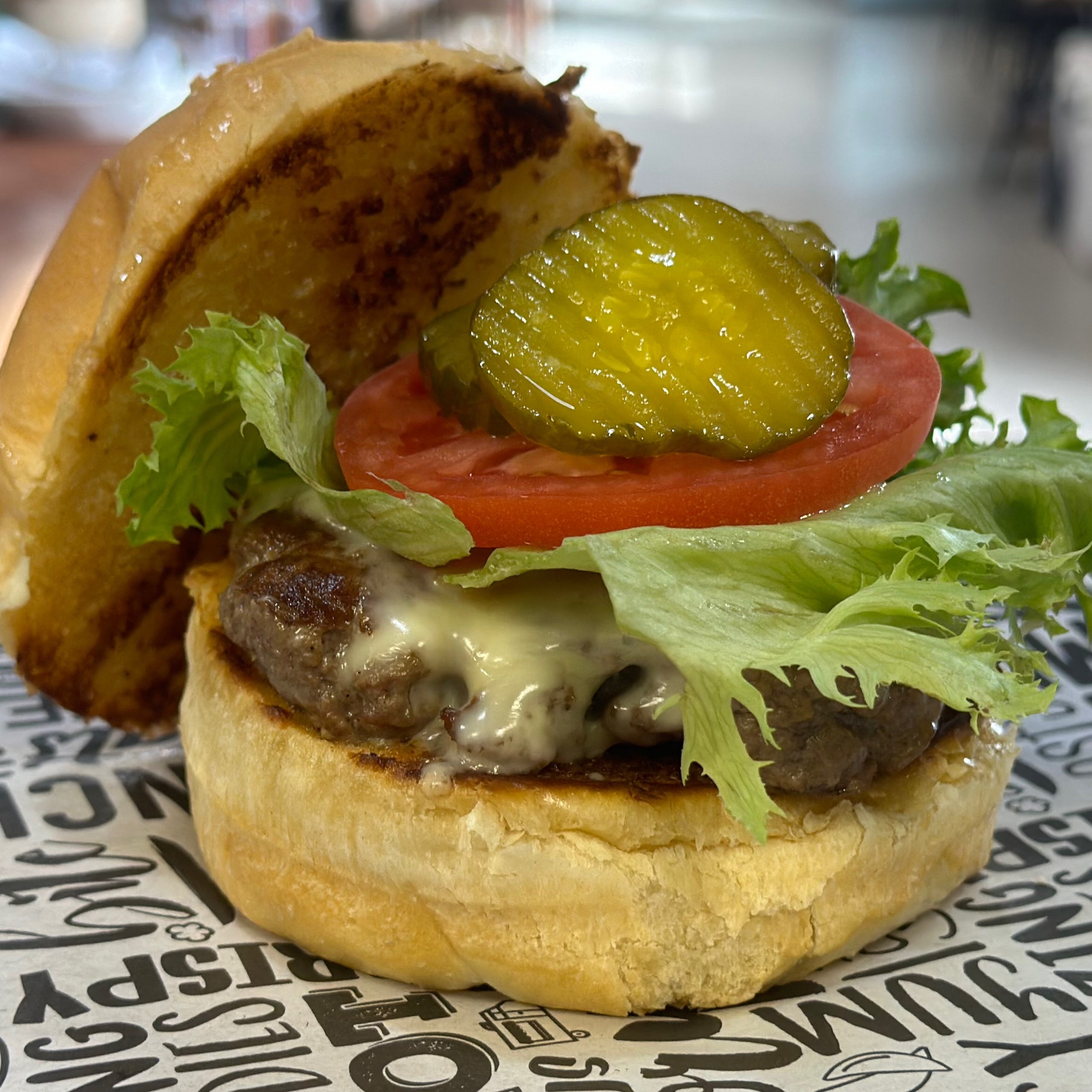All American Cheese Burger | Don Waltman's Market House Meats & Deli